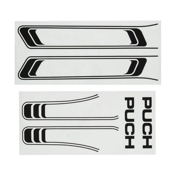 Sticker set Black Puch Maxi – Fresh Parts