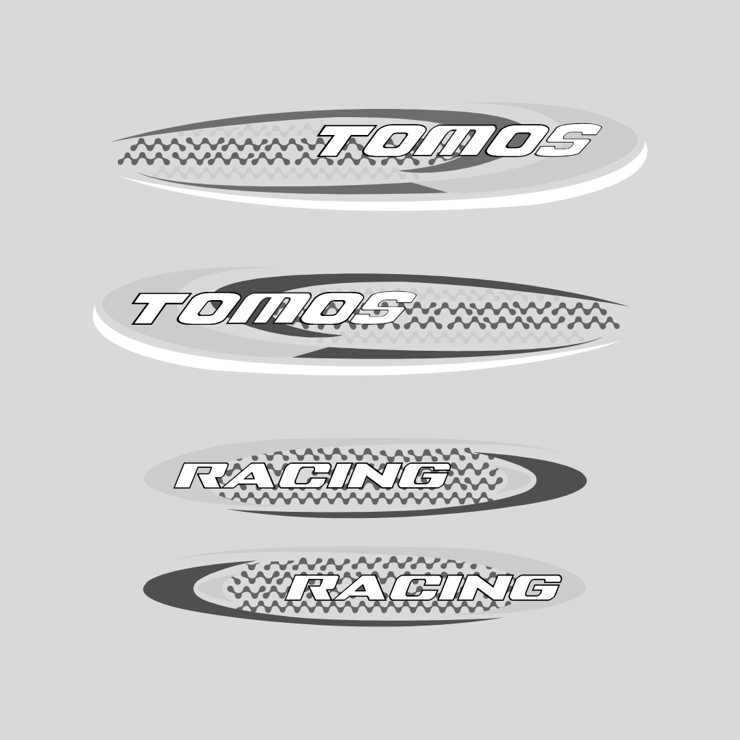 Sticker set Tomos Racing A3/A35 – Fresh Parts