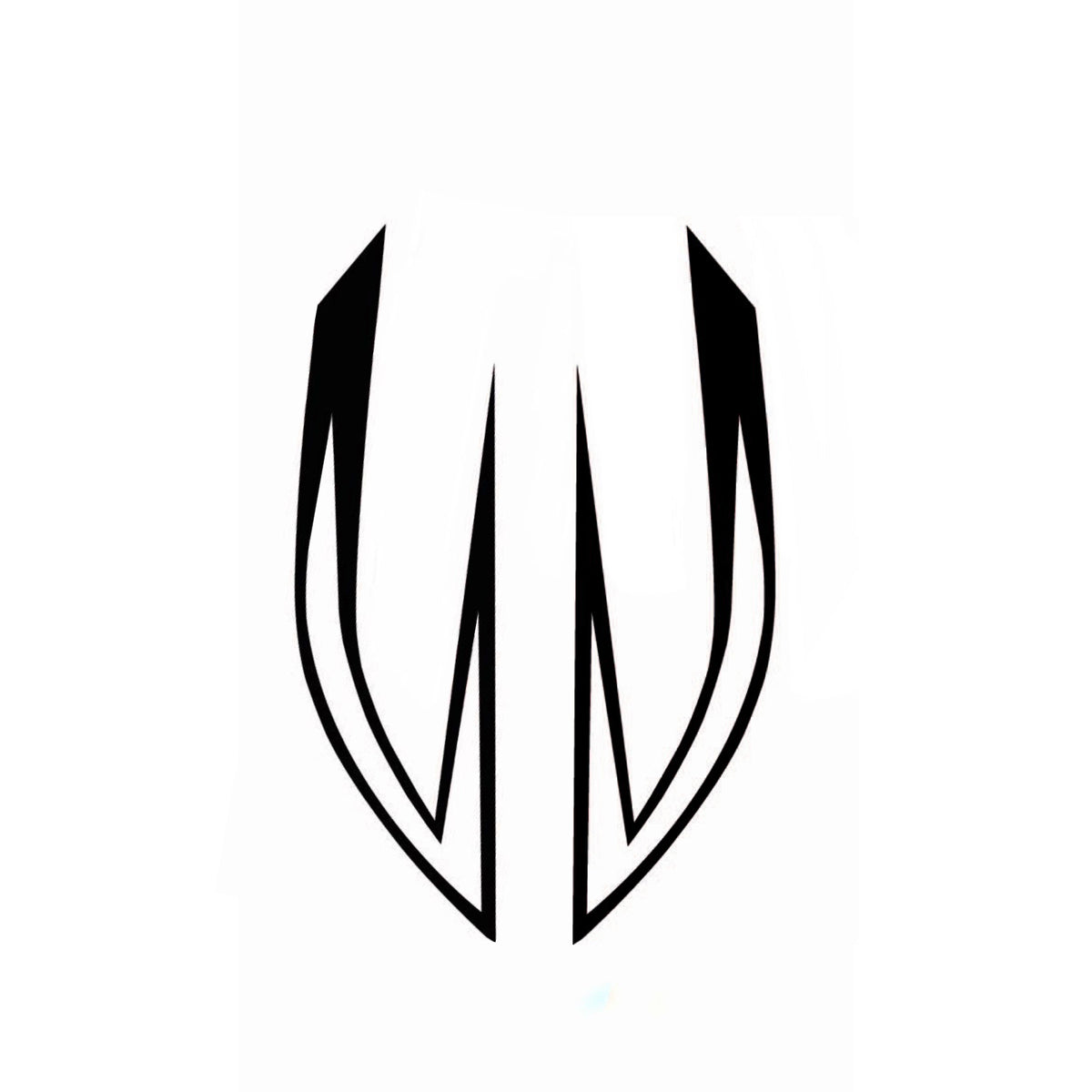 Stickerset Voorkap Outline Piaggio Zip – Fresh Parts