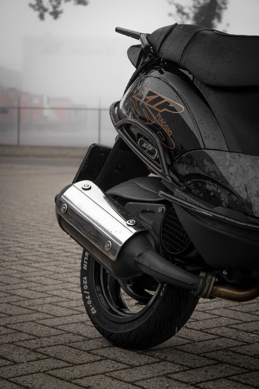 Hitteschild SM06 Uitlaat Runner 180cc – Fresh Parts