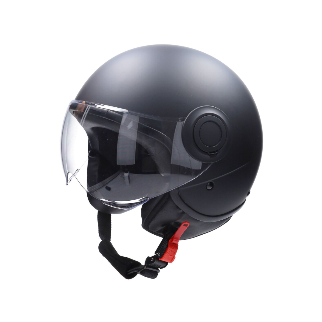 Helmet demi jet cab matt black - Fresh Parts