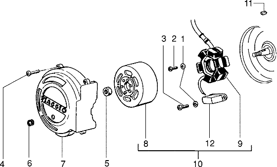 Piaggio Zip SP98 – Dynamo – Fresh Parts
