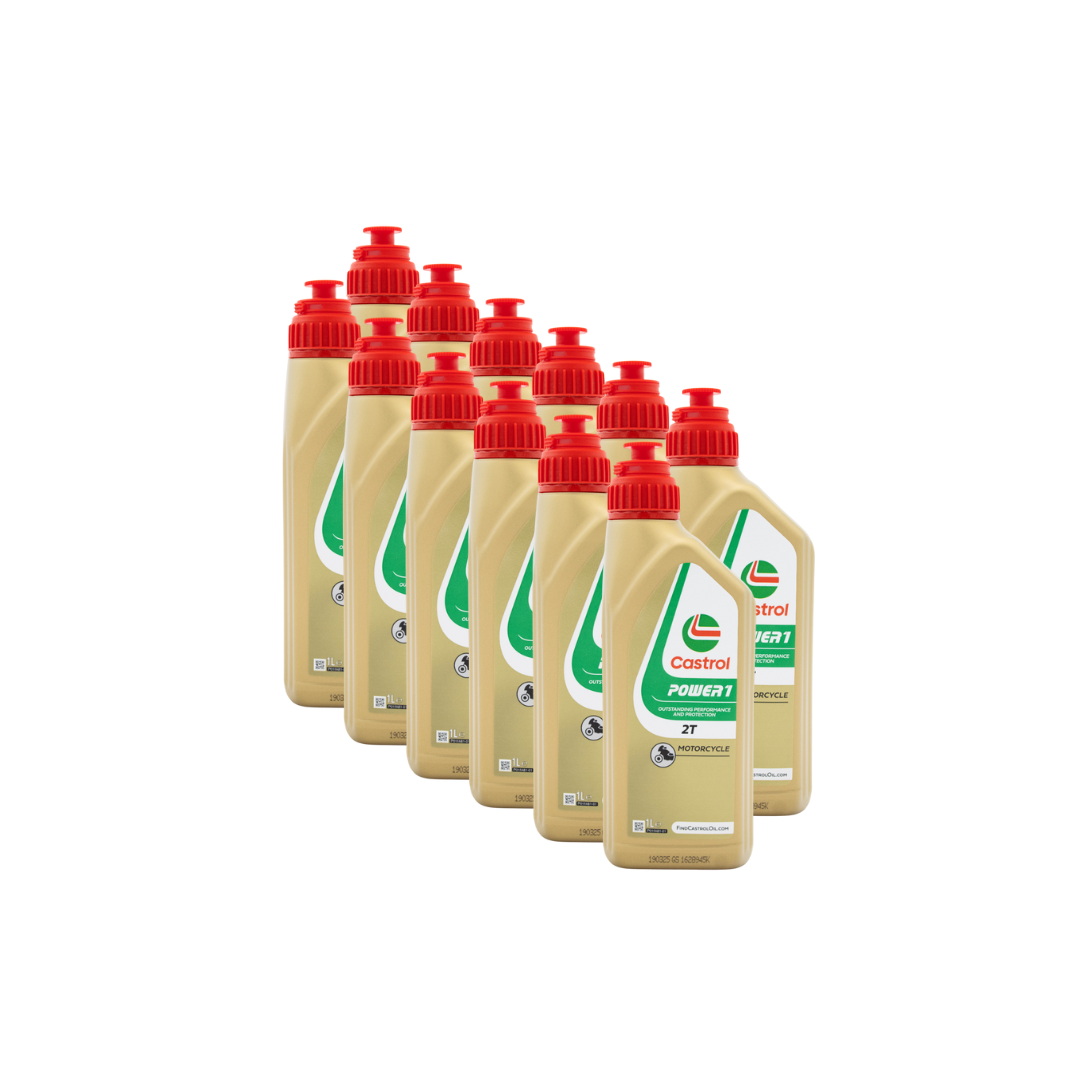 Castrol Power RS 2-takt olie 12x1L - Fresh Parts