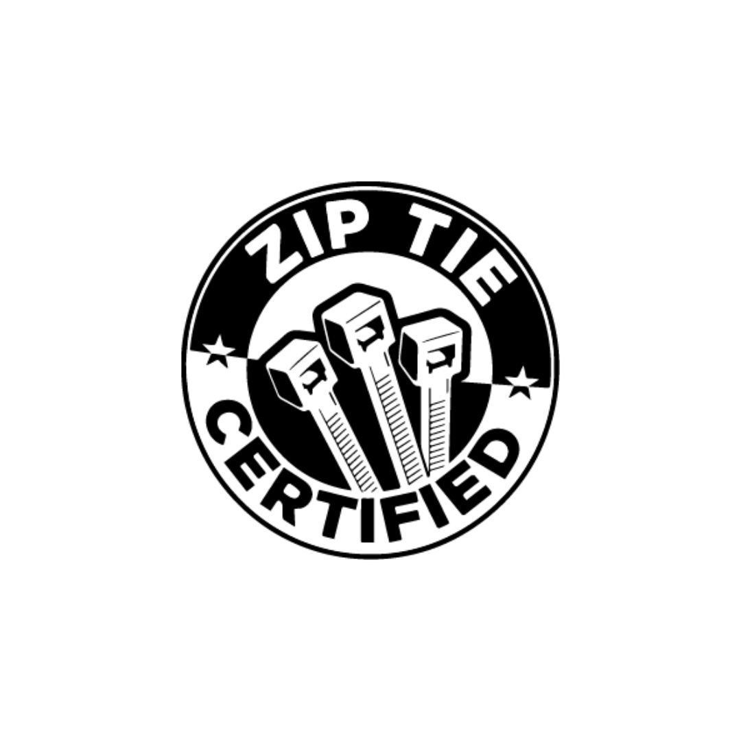 Sticker Zip Tie Certified - 8x8CM – Fresh Parts