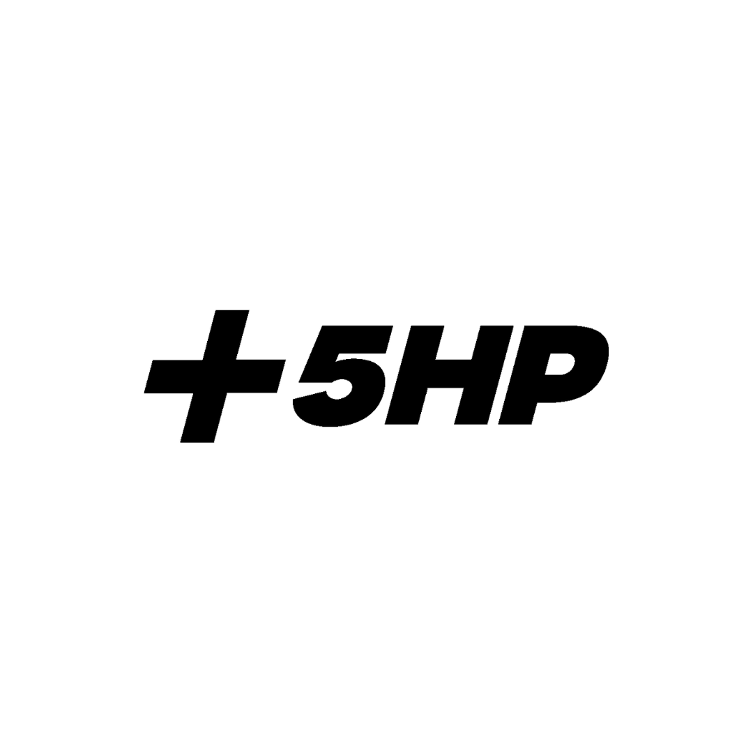 Sticker +5HP - 8x2,3CM – Fresh Parts