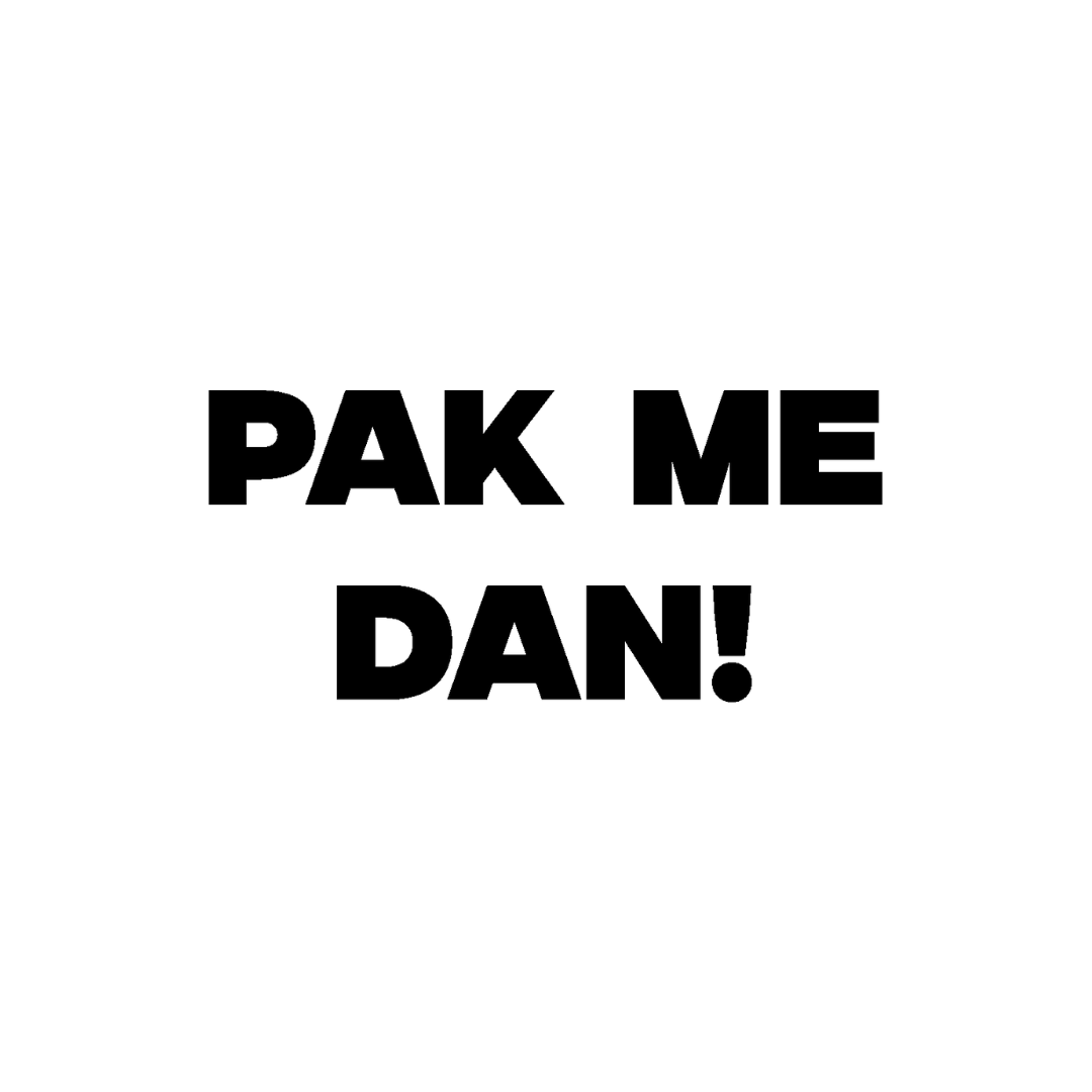 Sticker Pak Me Dan! - 8x3,7CM – Fresh Parts