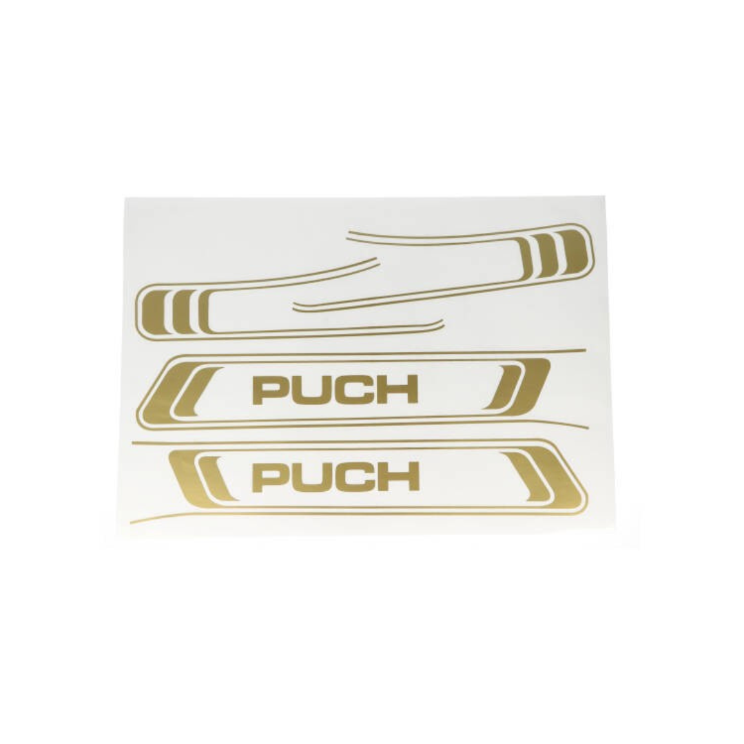 Sticker set Puch Gold Fits Puch Maxi – Fresh Parts