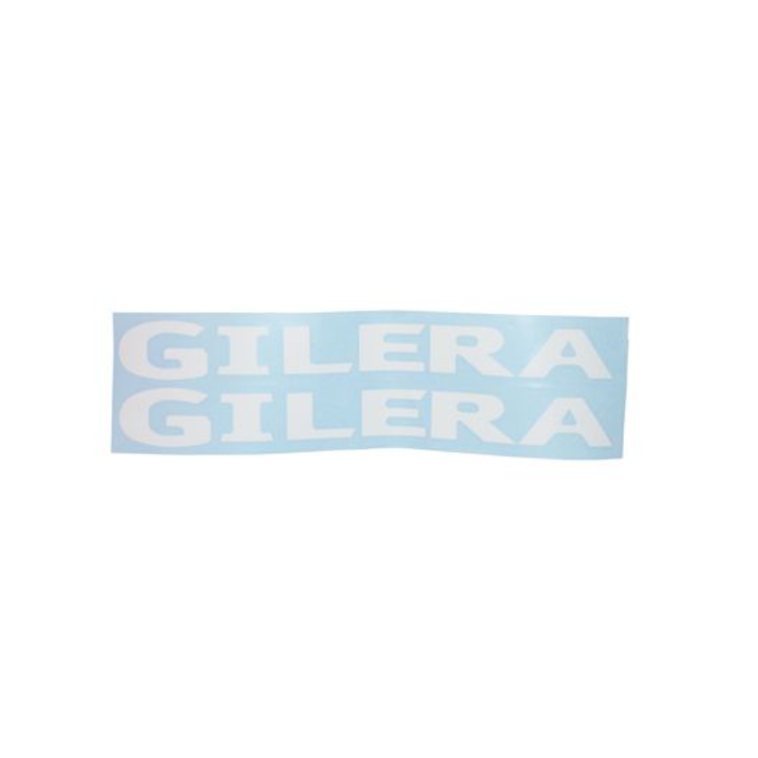 Sticker Gilera Wit 2-Delig – Fresh Parts