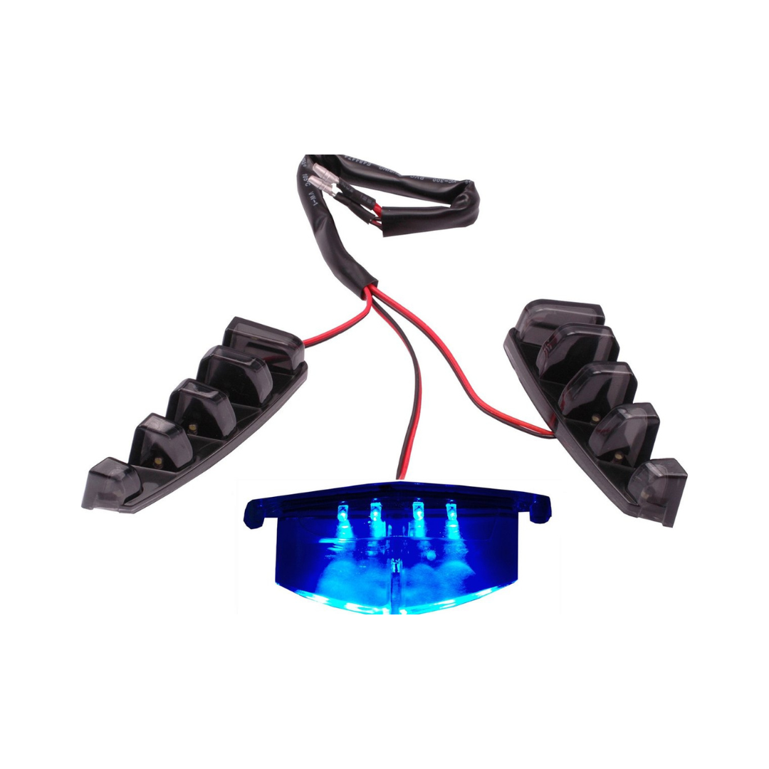 Verlichting Voorkap Piaggio Zip Blauw - Fresh Parts